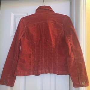 Tula | Jackets & Coats | Burnt Orange Corduroy Jacket | Poshmark
